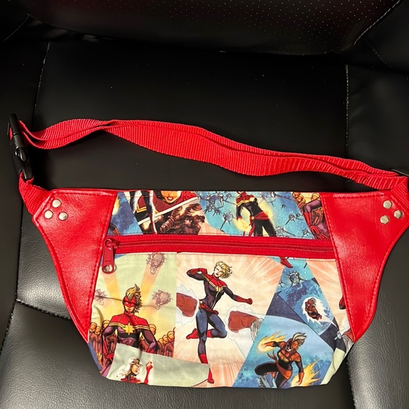 Bags | Captain Marvel Fanny Pack | Poshmark